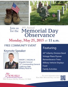 Rose Hills Memorial Day Observance - Newport Beach Chamber of Commerce