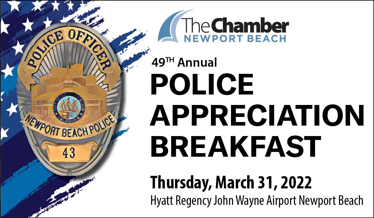 49th Annual Police Appreciation Breakfast - Newport Beach Chamber of ...
