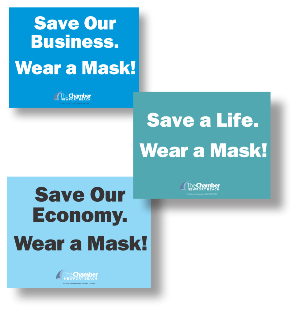Newport Beach Chamber rolls out “Save the Economy…Wear a Mask” sign ...