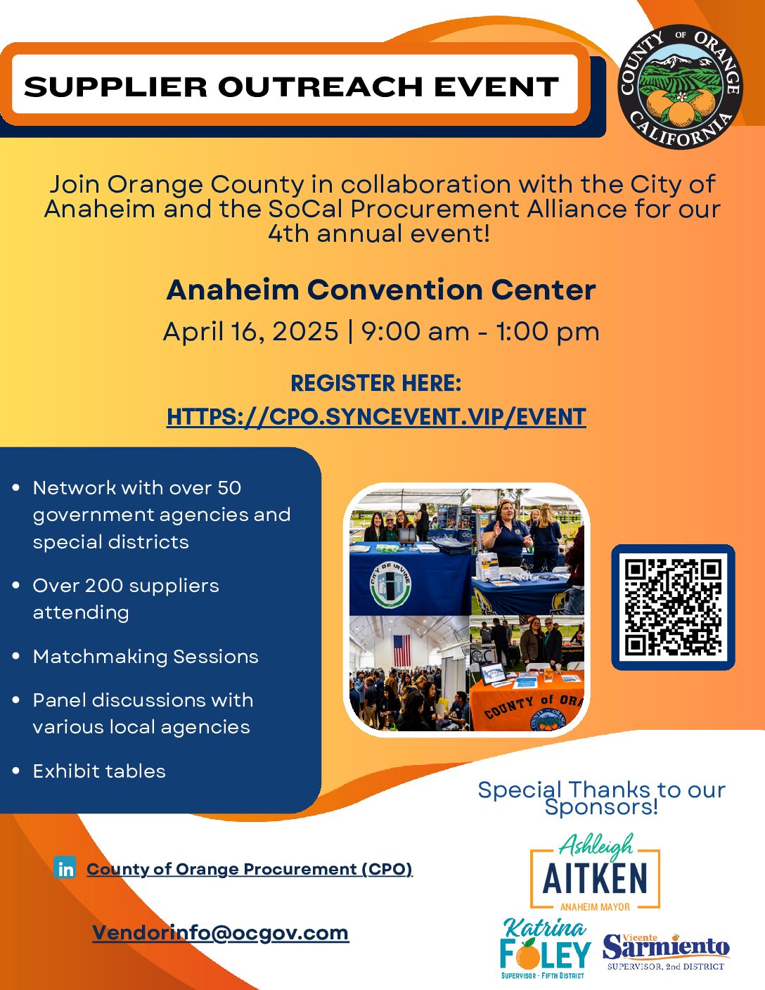 Orange County Supplier Outreach Event - Newport Beach Chamber of Commerce