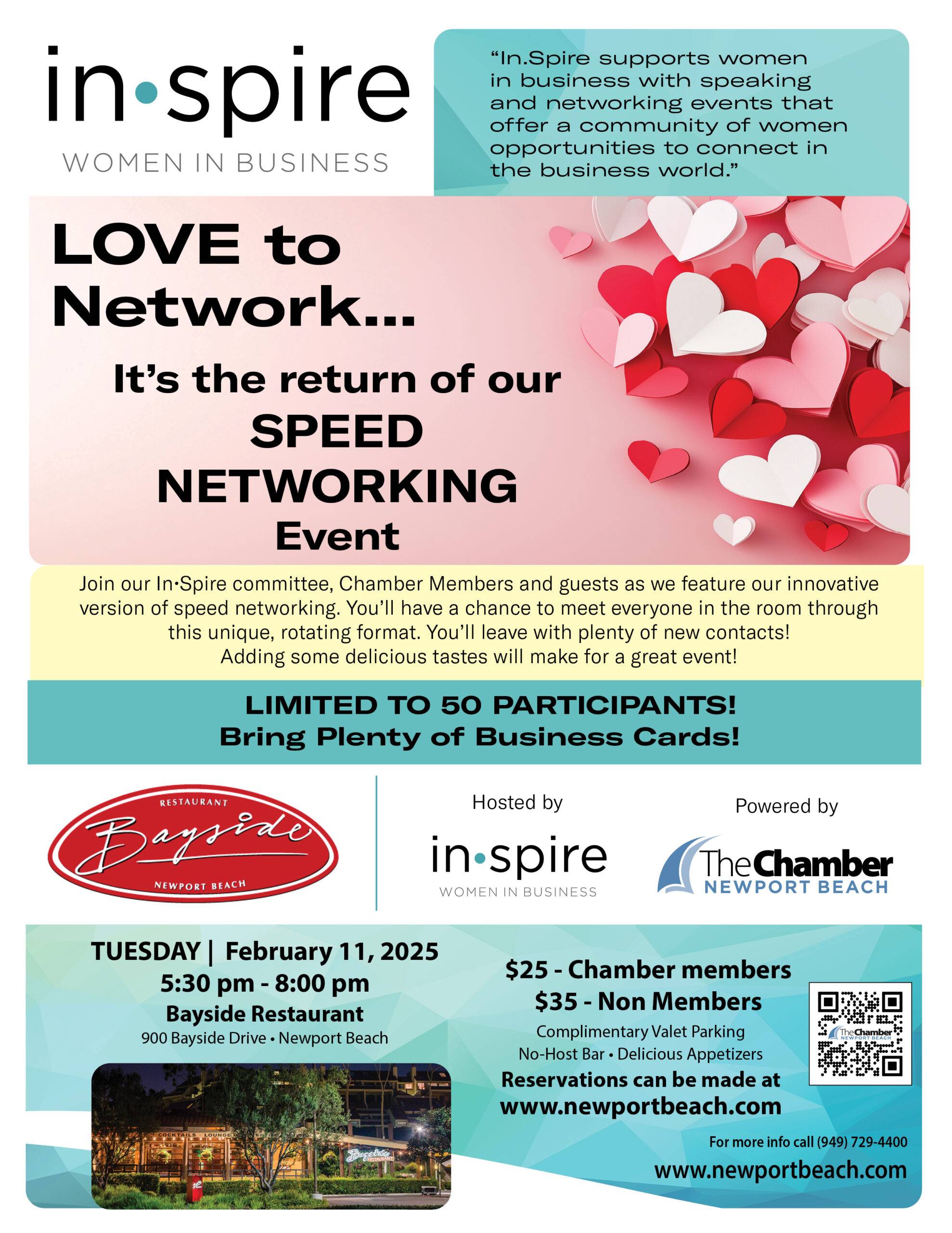 February INSPIRE: Love to Network - Speed Networking Event - Newport ...