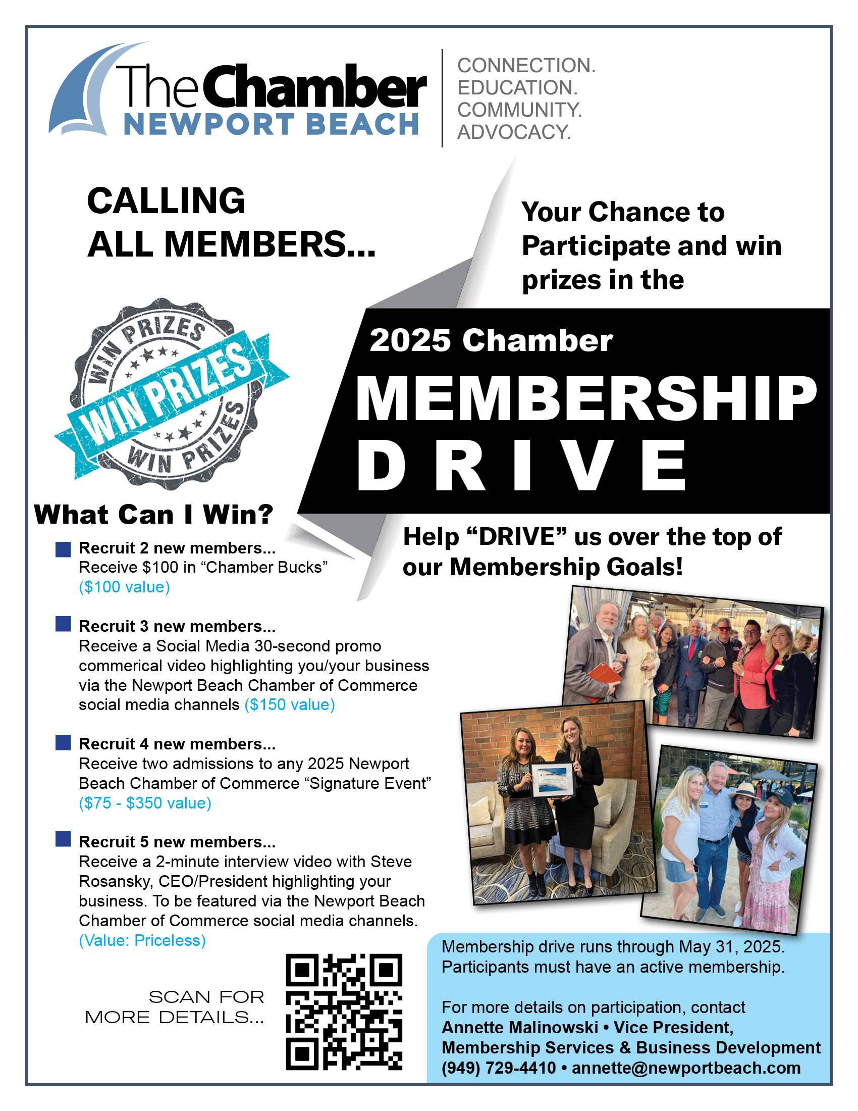 Membership Drive - Newport Beach Chamber of Commerce