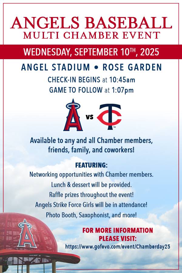 Chamber of Commerce Day at Angels Stadium! - Newport Beach Chamber of ...